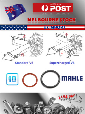 Genuine GM Holden VS VT VX VY V6 Heater Inlet & Outlet O-Ring 24500321 ...