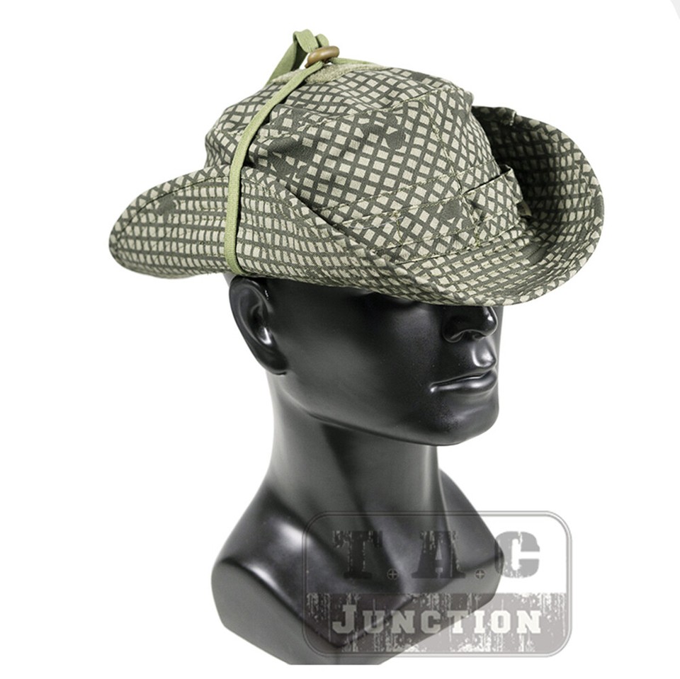 Desert Night Camo Tactical Ripstop Wide Brim Boonie Hat Outdoor Sun Cap ...