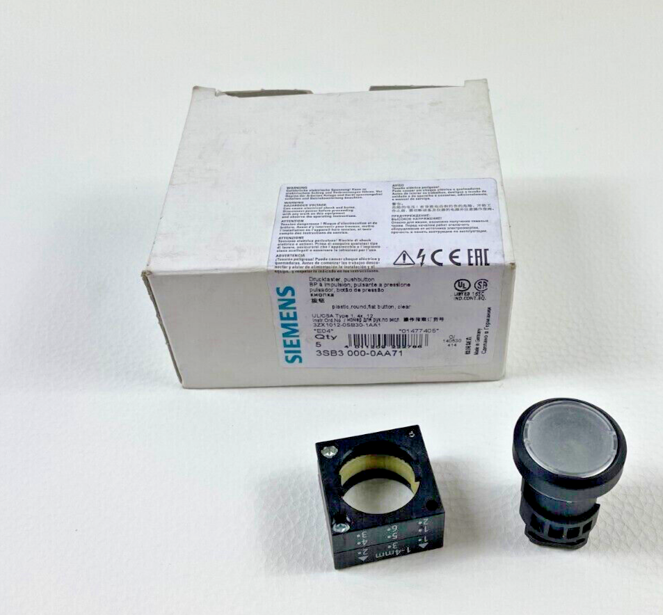 Siemens 3SB3 000-0AA71, Free shipping, 2 Year Warranty | eBay