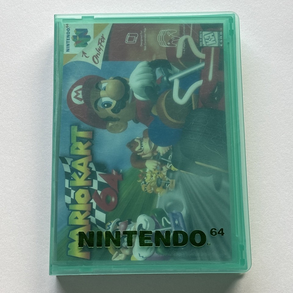 Mario Kart Blockbuster Not For Resale NFR Kiosk w/ Rental Box Nintendo ...