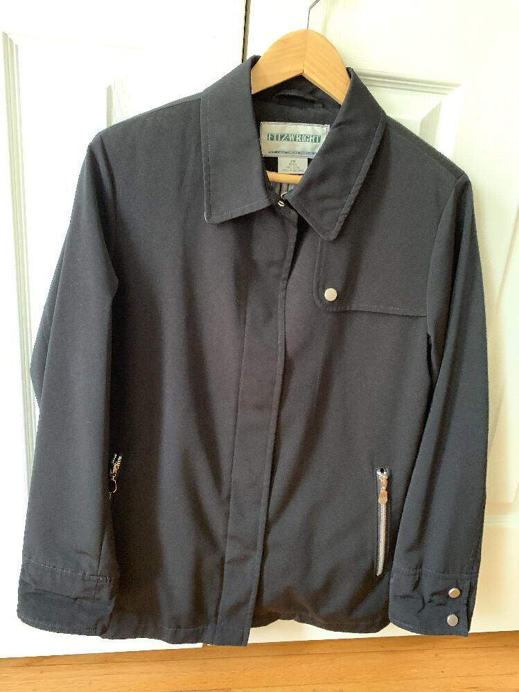 Fitz-Wright Womens Petite Medium Black Jacket Coat | eBay