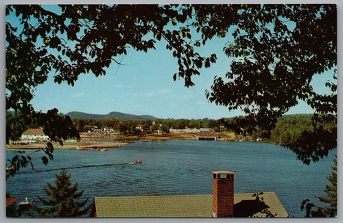 Old Forge New York Old Forge Lake Beach Boats c1958 Postcard | eBay