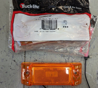 21002Y Truck-Lite Amber Marker Clearance Light Kit Reflectorized Super ...