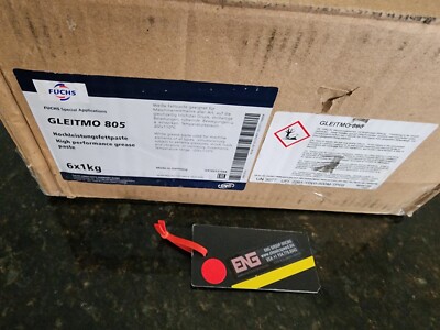 6KG 13.22LB ENG-FUCHS GLEITMO 805 HI-PERF. SPECIAL WHITE BEARINGS PASTE ...