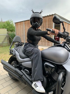 2/4pc Upgrade Your Helmet with Helmet Devil Horn Sticker - Easy to ...