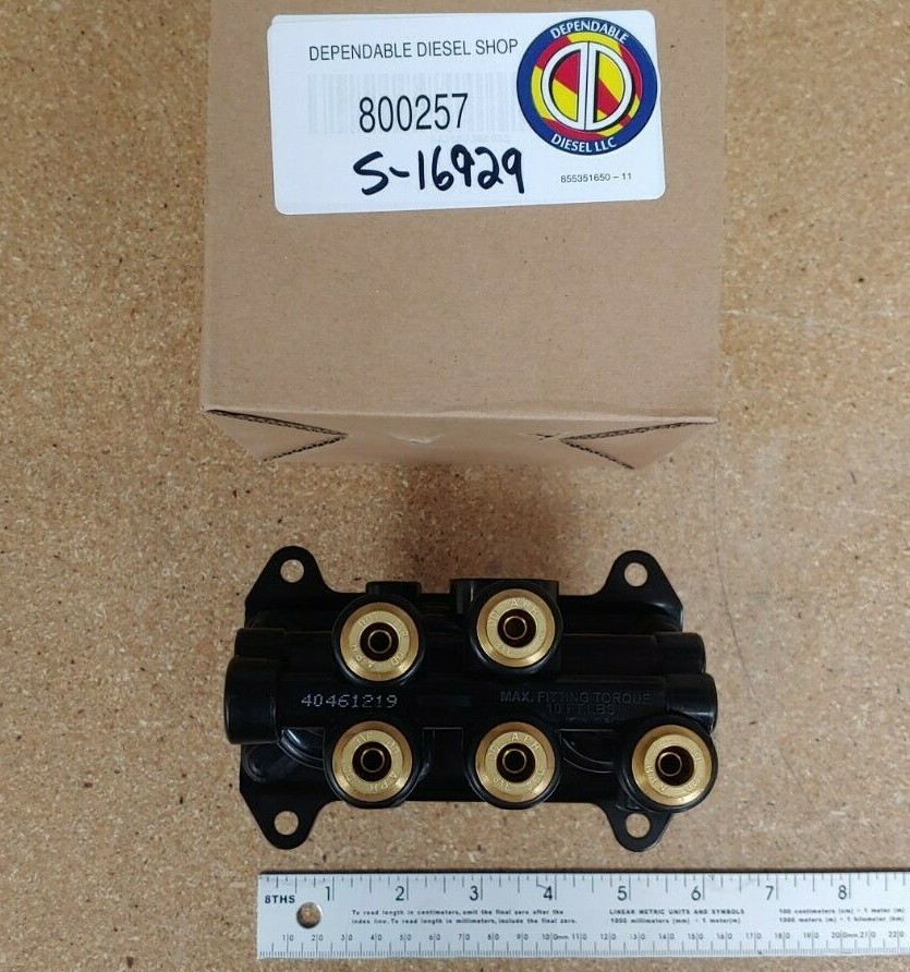 MV-3 Dash Control Valve. S&S # S-16929 Ref. # Bendix 800257, 109935 ...