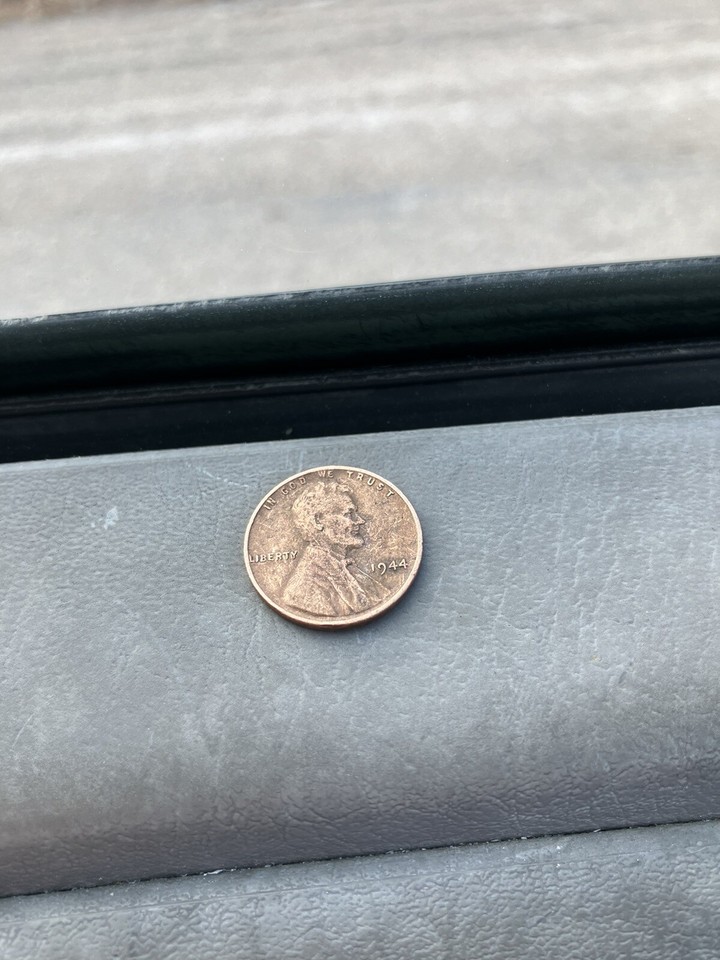 RARE 1944 Wheat Penny Error No Mint Mark “L” in Liberty Rim Error Cent ...