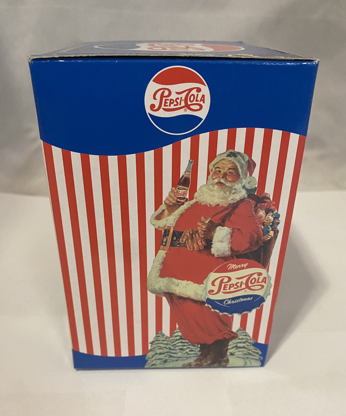 1997 Matrix Pepsi-Cola Collectible Ornament Santa On Drink Carton Merry ...