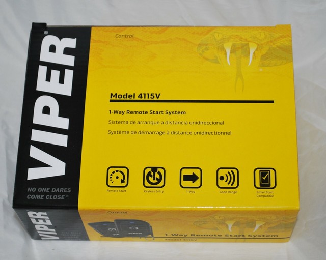 Viper Basic 1-Way One Button Remote Start System (4115V) for sale ...