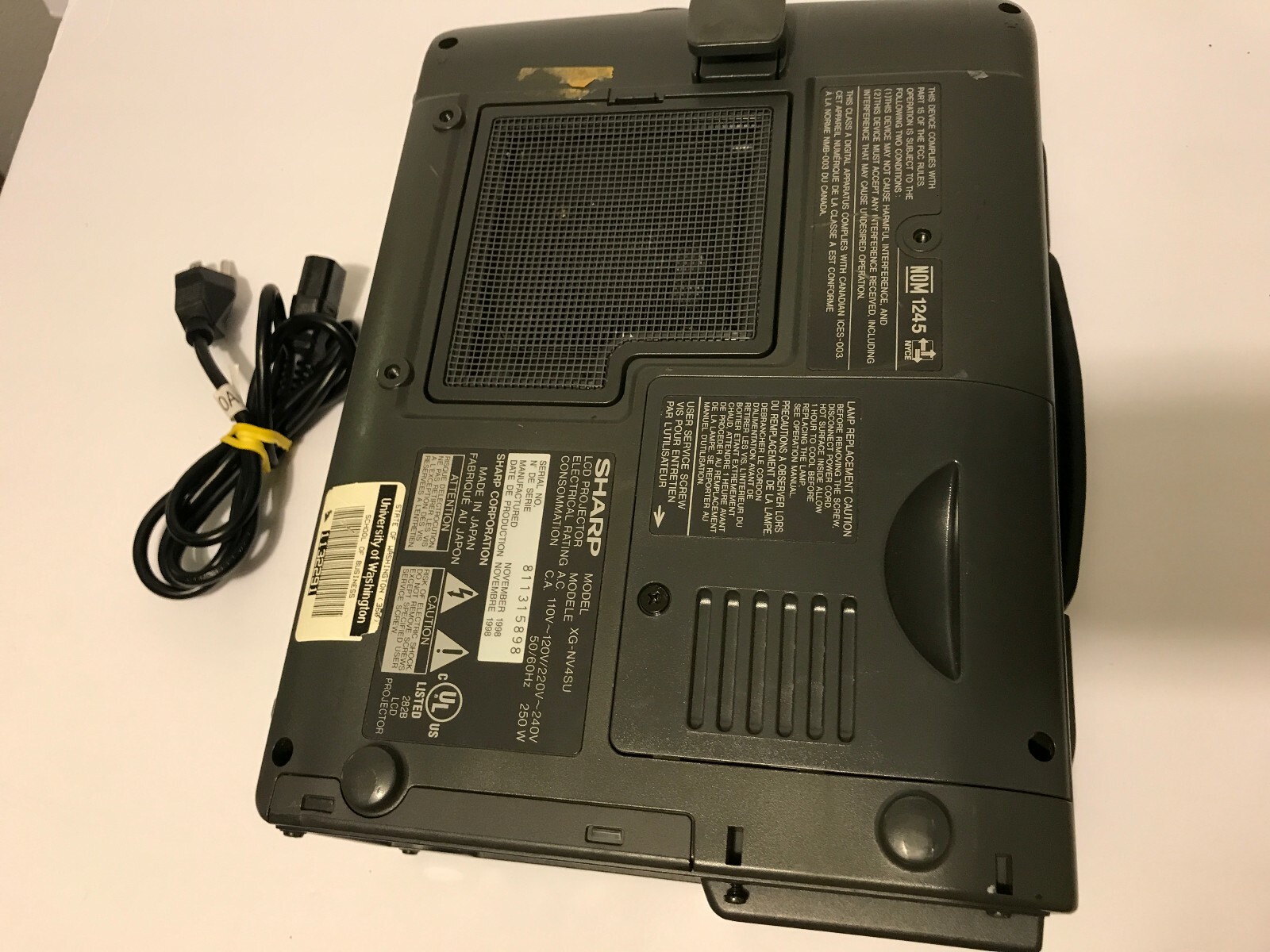 Sharp Notevision XG-NV4SU LCD Projector for sale online | eBay