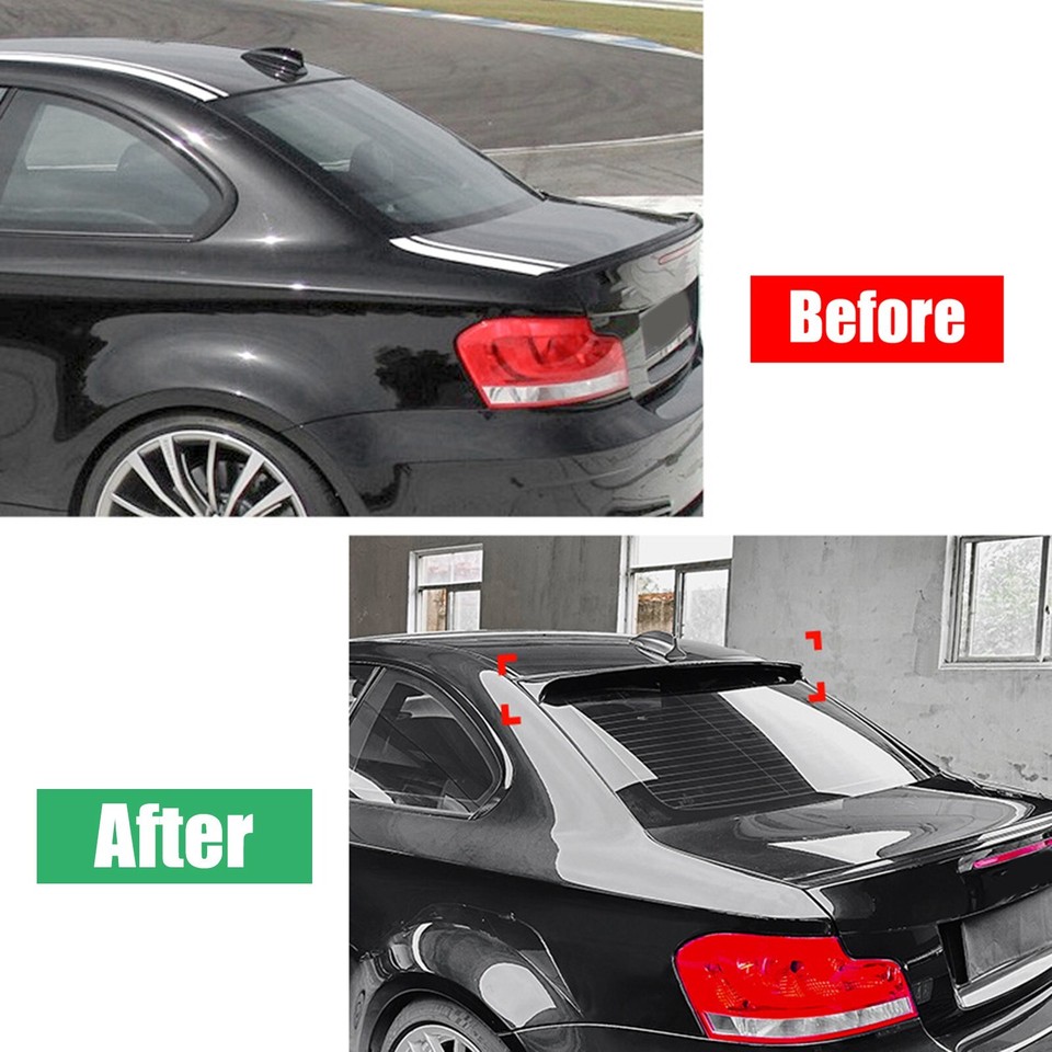 Car Rear Trunk Roof Spoiler Wing For BMW 1 Series E82 Coupe M1 2008 ...