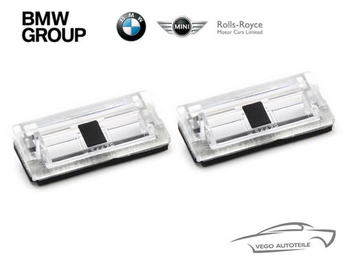 LICHTSCHEIBE ABDECKUNG KENNZEICHENLEUCHTE 3er E46 51138236269 2x ...