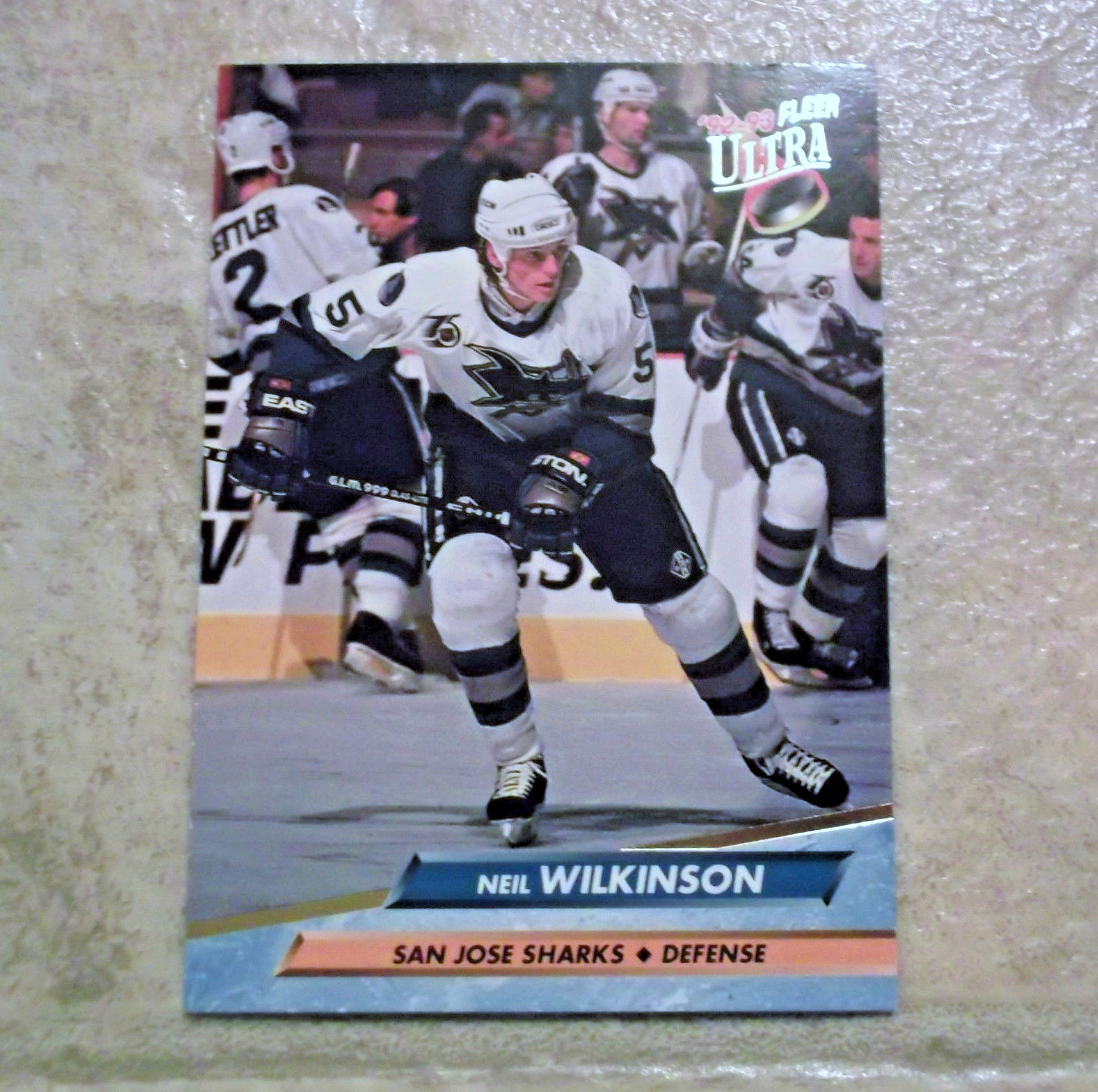1992-93 Fleer Ultra Neil Wilkinson San Jose Sharks No 198 Hockey | eBay