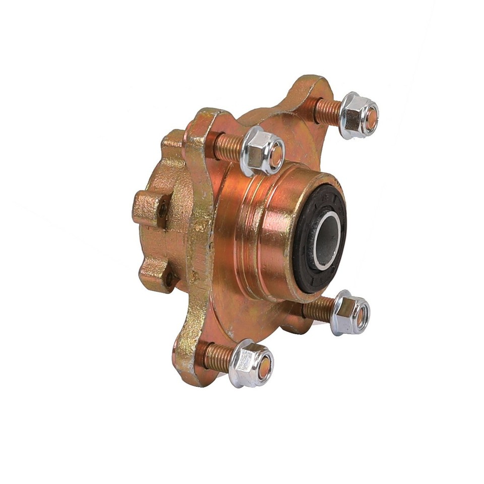 2pc 16X8-7 16x8x7 Tire Rim 4 Lug Wheel + Spindle Knuckle Hub ATV Go ...