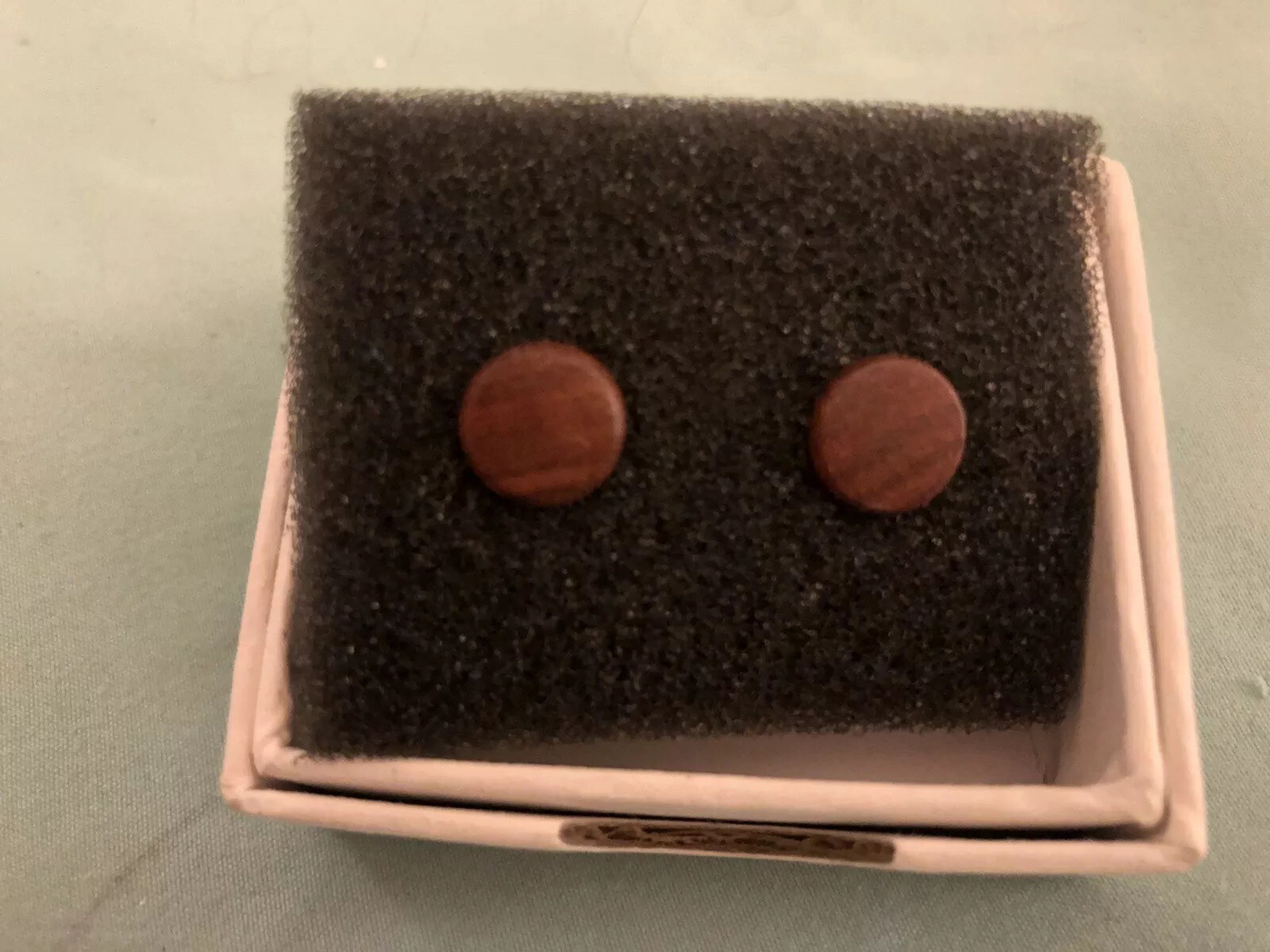 KUBOOZ wood ear pugs tunnel piercing body jewelry ear gauges 8mm(0G) | eBay