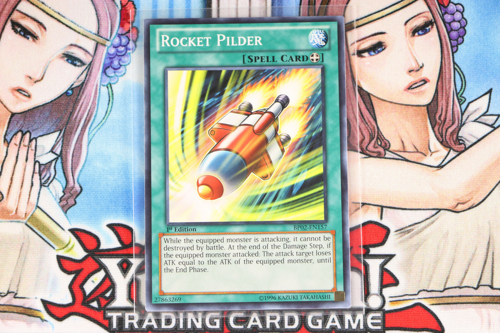 Yugioh Spell Card Rocket Pilder BP02-EN157 1st Edition Common | eBay
