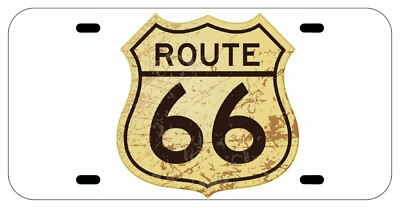 ROUTE RT 66 VEHICLE LICENSE PLATE FRONT BACK AUTO TAG Made in USA | eBay