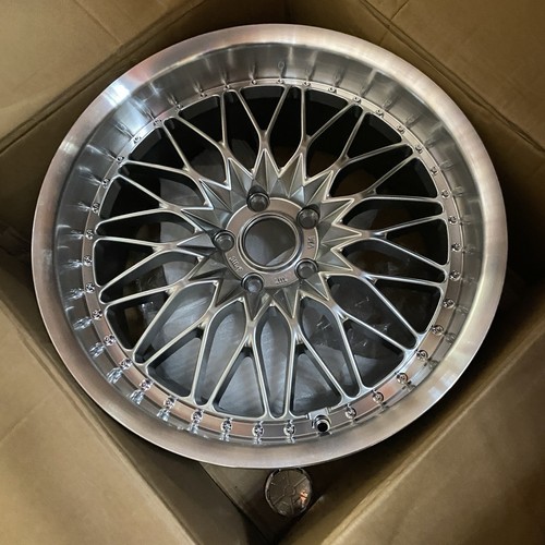 19 Inch 19" 8.5J/9.5J Gunmetal Grey Wheels 5x114 Rims Staggered Set 4 ...