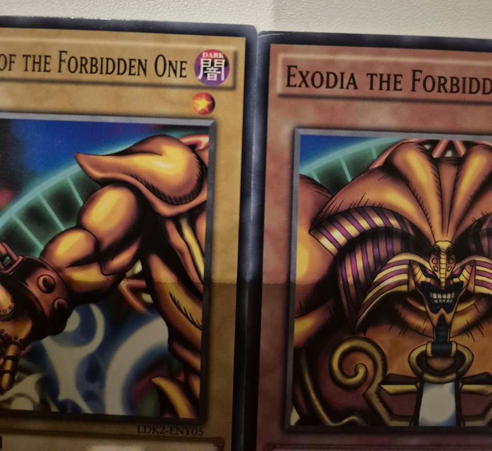 Yu-Gi-Oh All 5 Pieces of Exodia the Forbidden One *Exodia Set* 1st ...