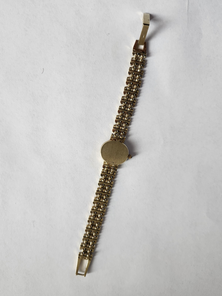 Cyma Ladies 14K Gold & Diamond Swiss Watch | eBay