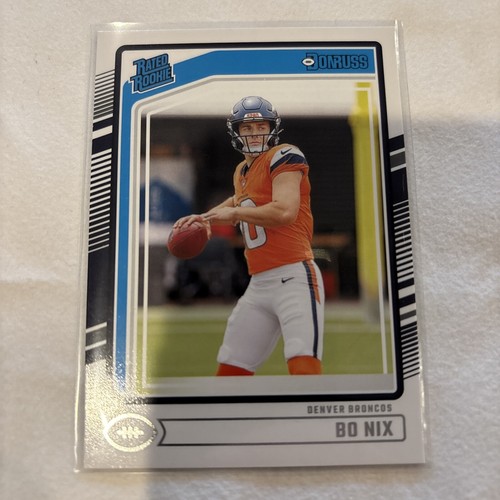 2024 DONRUSS BO NIX RATED ROOKIE BASE CARD #369 DENVER BRONCOS | eBay