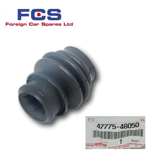 GENUINE NEW TOYOTA LEXUS BRAKE CALIPER SLIDER PIN BUSH DUST BOOT 47775 ...