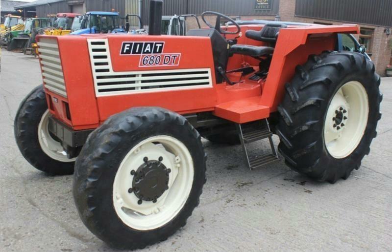 Fiat 680 DT tractor decal aufkleber adesivo sticker set | eBay