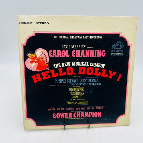 Carol Channing Hello, Dolly! Original Broadway Cast Vinyl LP B2G1 Free ...