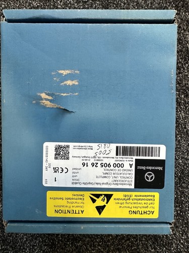 MERCEDES W205 C A W117 B W247 W167 DISTRONIC ACC RADAR SENSOR ...