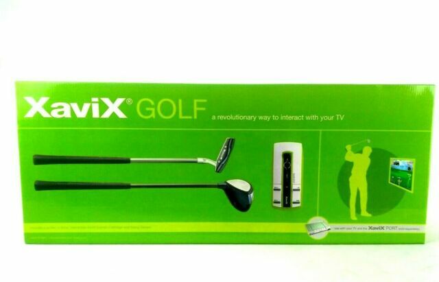 Xavix Golf Interactive System Wireless Cartridge Swing Sensor Putter ...