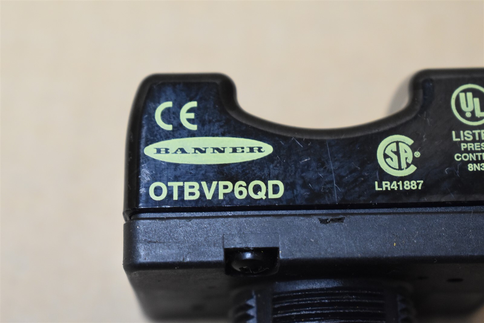Banner Engineering Optical Touch Button Part No. OTBVP6QD | eBay