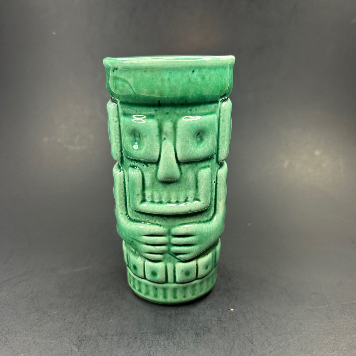 Vtg Tiki Style Ceramic Cup Aztec Inca Central South American | eBay