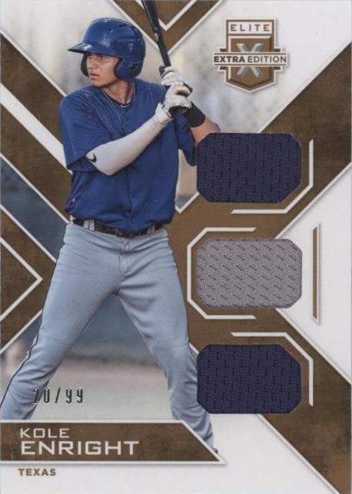 2016 Panini Elite Extra Edition - Triple Materials Kole Enright #TM-KE ...