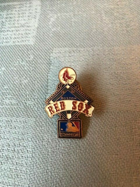 BOSTON RED SOX 125th Anniversary of MLB Pin | eBay