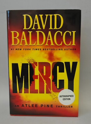DAVID BALDACCI SIGNED BOOK "MERCY" 1st Ed 1st Prt HARDCOVER/DJ COA | eBay