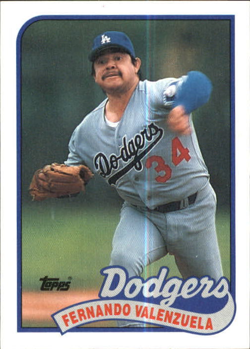 1989 Topps Baseball Card #150 Fernando Valenzuela DODGERS R16290 | eBay