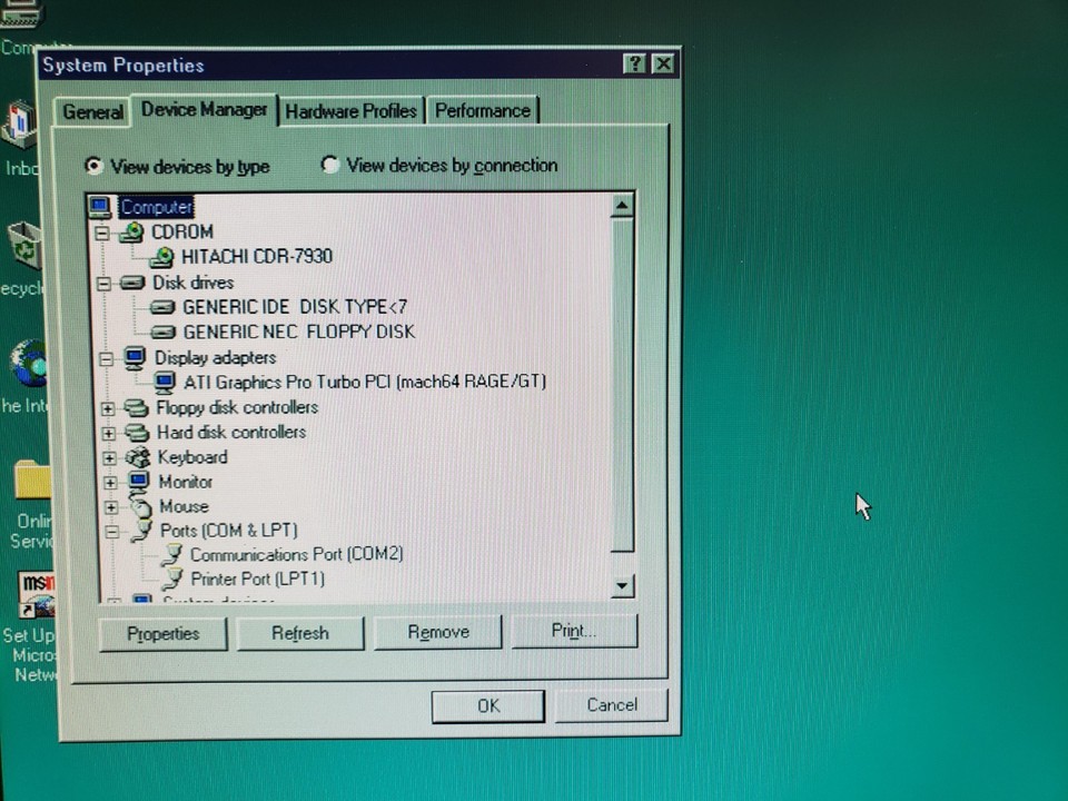 Vintage IBM Aptiva C65 Desktop PC 2176-C65 Intel Pentium 166MHz 32MB ...