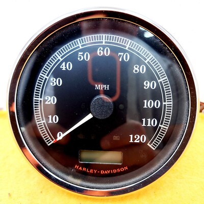 HARLEY DAVIDSON SOFTAIL SPEEDOMETER SPEEDO GAUGE CLUSTER FATBOY FAT BOY ...
