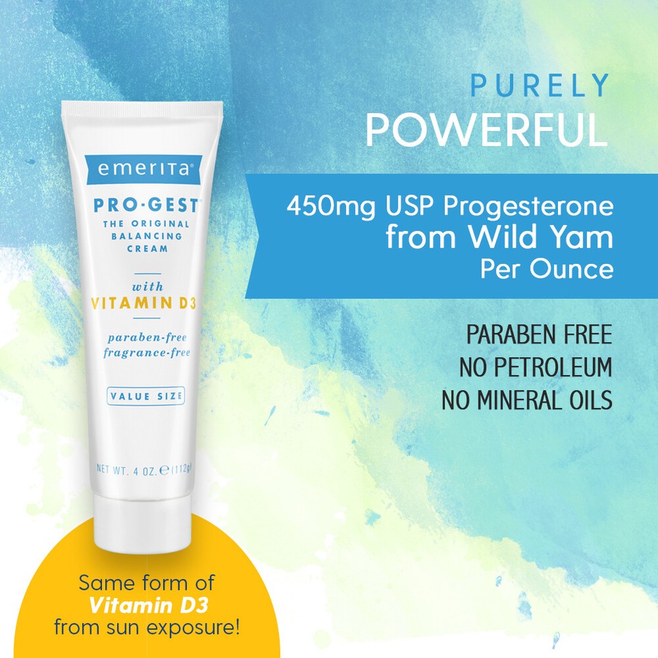 Emerita Pro-Gest Balancing Cream with Vitamin D3 | 4oz 356163589877 | eBay