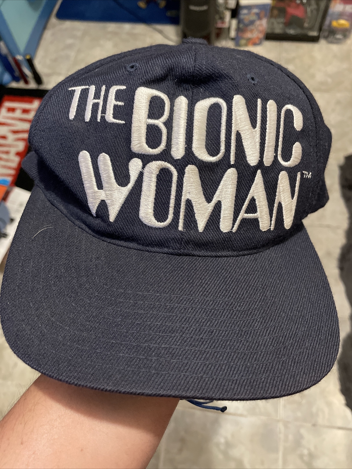 1994 Universal Studios The Bionic Woman RARE Hat Cap … - Gem
