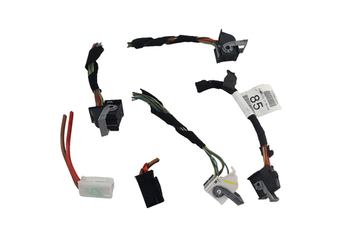 06-13 Mercedes W164 ML550 R350 Rear SAM Module CONTROL WIRE CONNECTORS ...