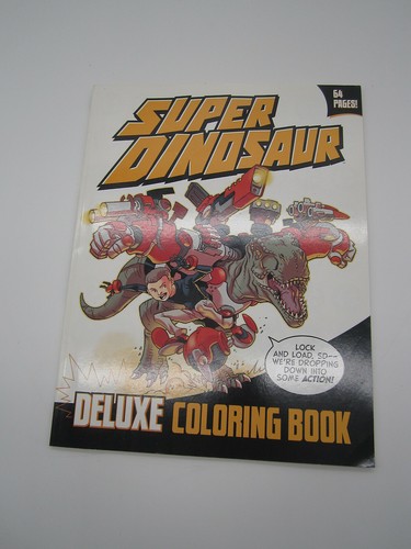 Super Dinosaur Deluxe Coloring Book Image Comics 2011 NEW | eBay
