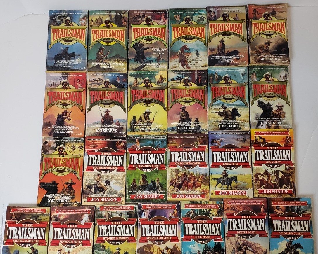 The Trailsman Western Series | Jon Sharpe | Choose / Build a Lot Buy ...