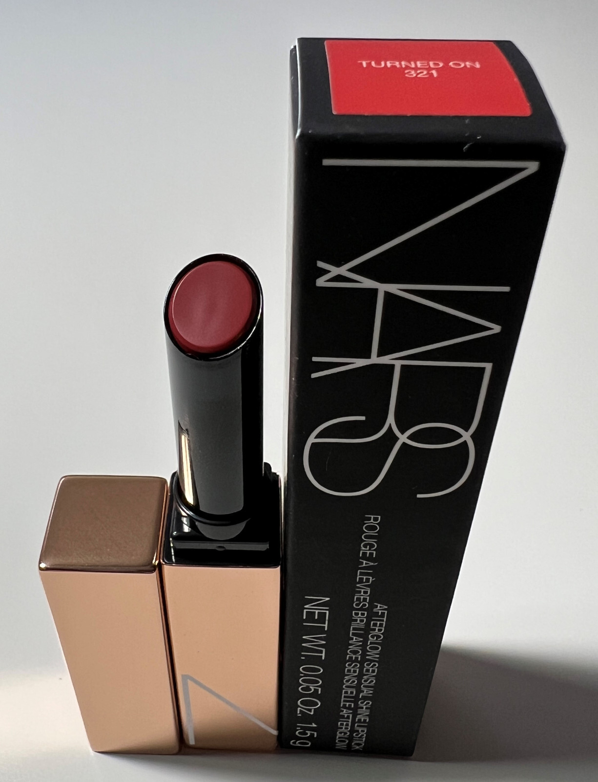 NARS Turned On Afterglow Sensual Shine Lipstick New in Box | eBay