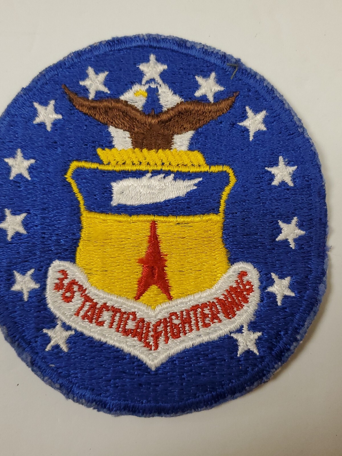 1960s US AIR FORCE PATCH 36th TACTICAL FIGHTER WING USAF 4" Vintage ...
