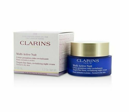 Clarins Multi-Active Nuit Revitalizing Night Cream 1.7 oz 50ml Upc ...
