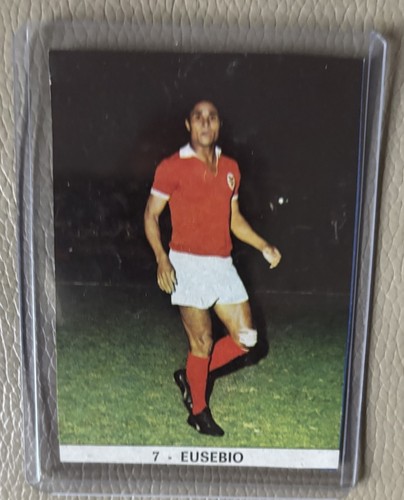 SOCCER CARD EUSEBIO BENFICA CALCIATORI D'ORO IL MONELLO | eBay