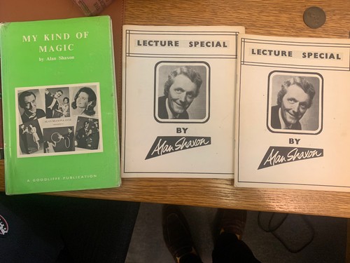 Alan Shaxon book And Lecture Notes. Rare Vintage Magic Instructions ...