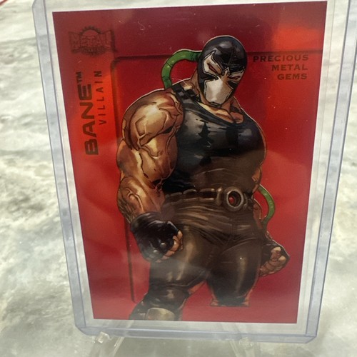 2025 Skybox Metal Universe Batman Bane #149 Red PMG Gems /100 Gems SSP ...