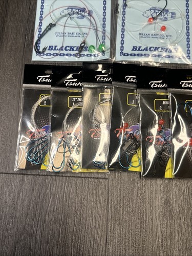 Blackfish Rigs Assorted Setups Eagle Claw Tsunami Marathon New | eBay